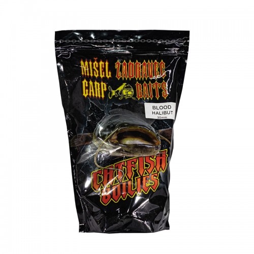 Boilies Catfish Blood 30 mm Punga 800 gr, Aroma Halibut - eMAG.ro