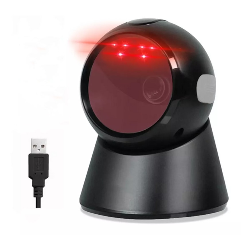 Cititor de coduri de bare, SHWATY, USB, 2D/1D, Negru - eMAG.ro