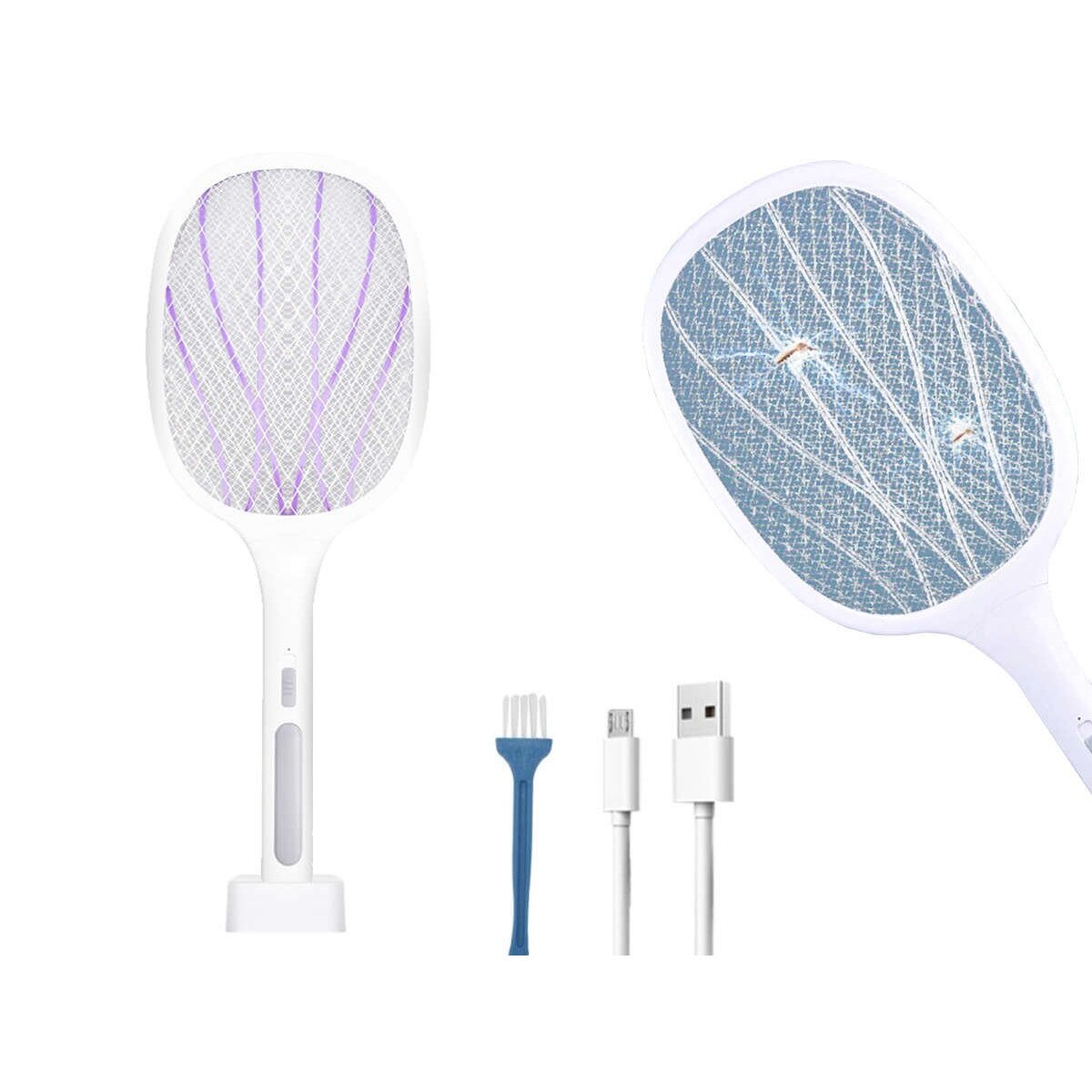 Lampa anti-insecte, Alogy, 6 LED UV, Alb - eMAG.ro
