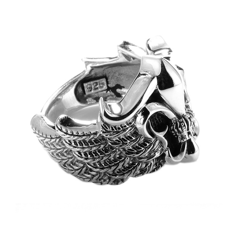 Inel de iris antic, argint antic, deschidere reglabila - eMAG.ro