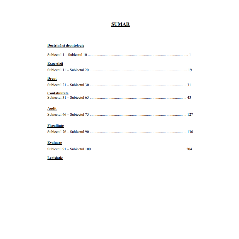 Examenul de acces la stagiul CECCAR 2023 Rentrop&Straton - eMAG.ro