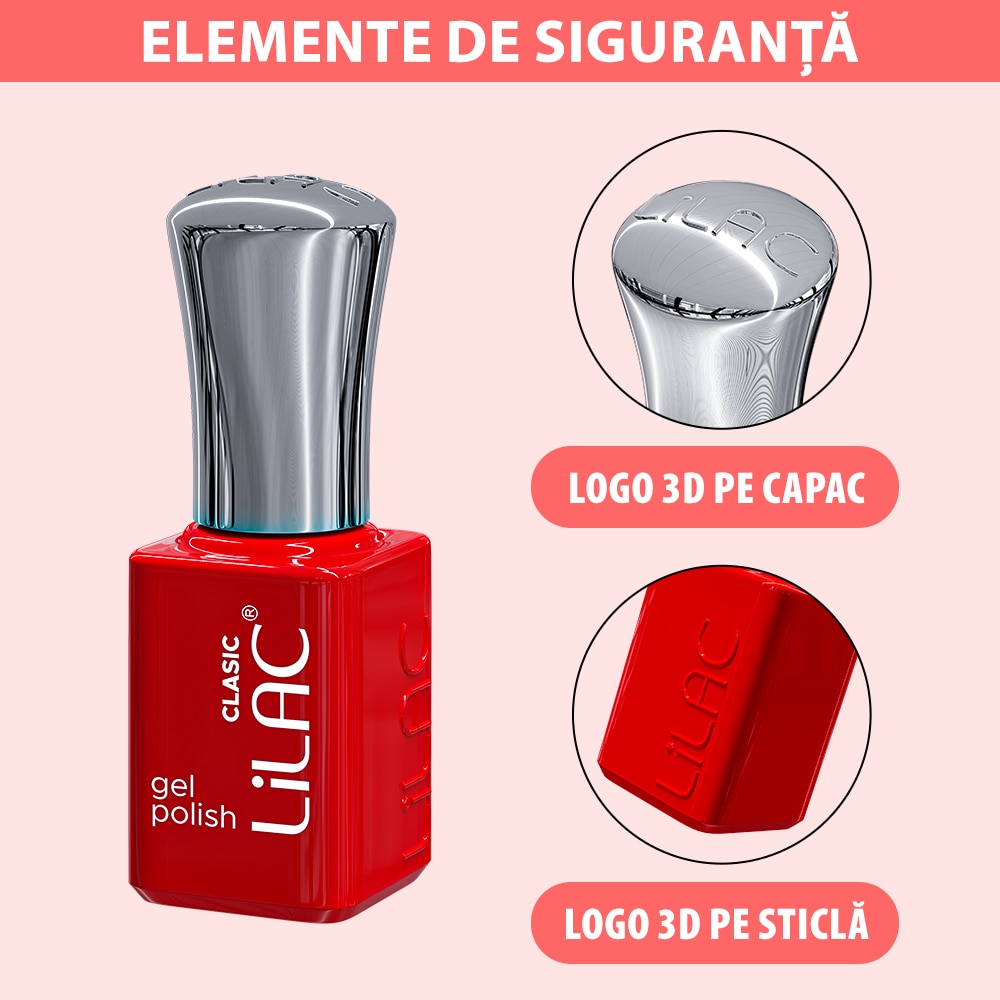 Kit oja semipermanenta Lilac, Rubber, 60 oje, 56 culori, nail prep ...