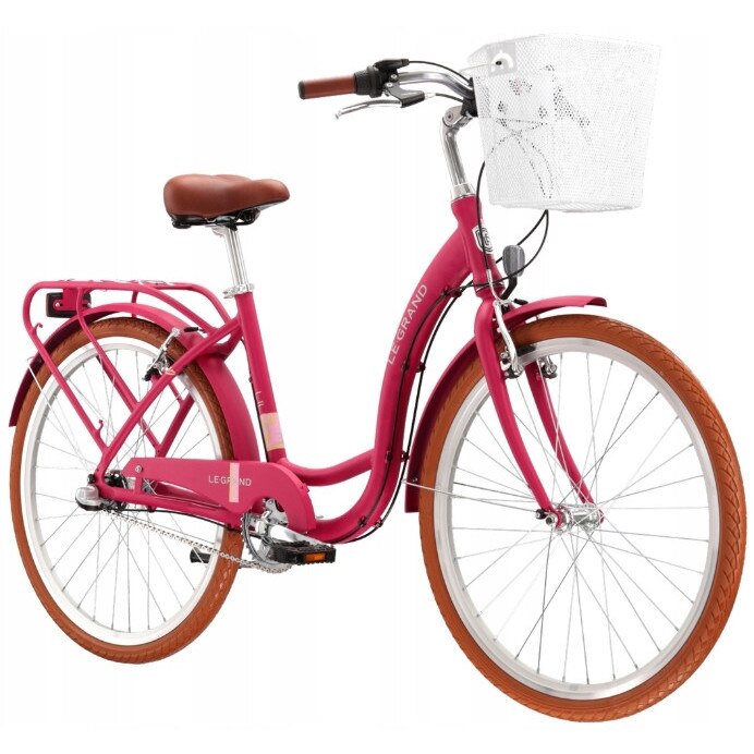 Bicicleta, Legrand, Aluminiu, Roata 26", Roz 15" - eMAG.ro