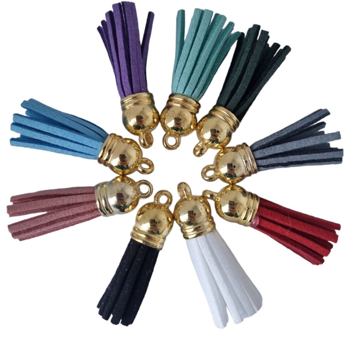 Ciucuri Decorativi, Milmatt, Set 25 bucati, din imitatie de piele ...