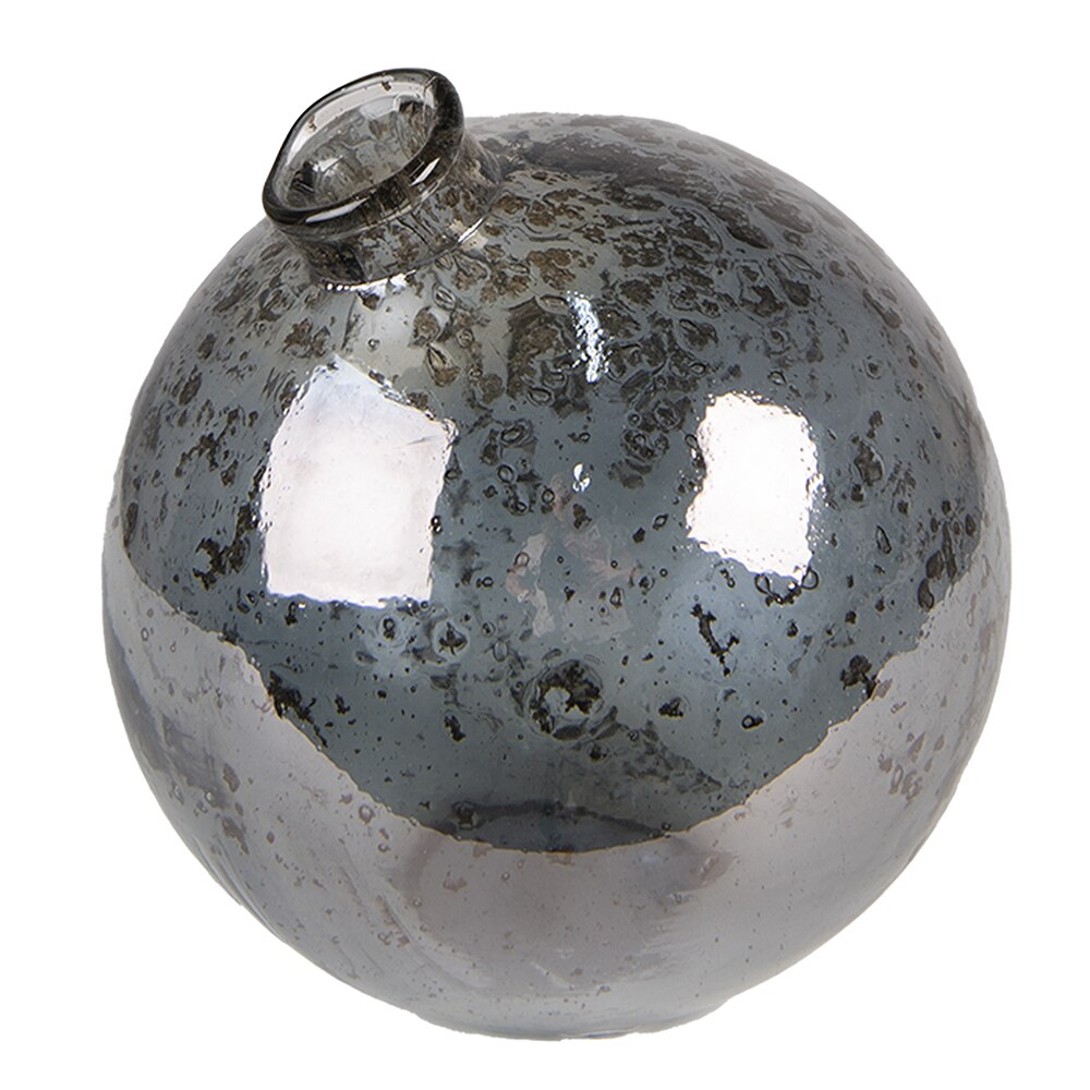 Vaza flori gri 13x13 cm - eMAG.ro