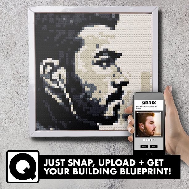 Set de constructie Mozabrick Qbrix Original 40 x 40 cm 3500 piese - eMAG.ro