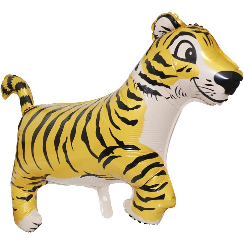 Balon folie corp Tigru, supershape 100 x 65cm, tematica jungla - eMAG.ro