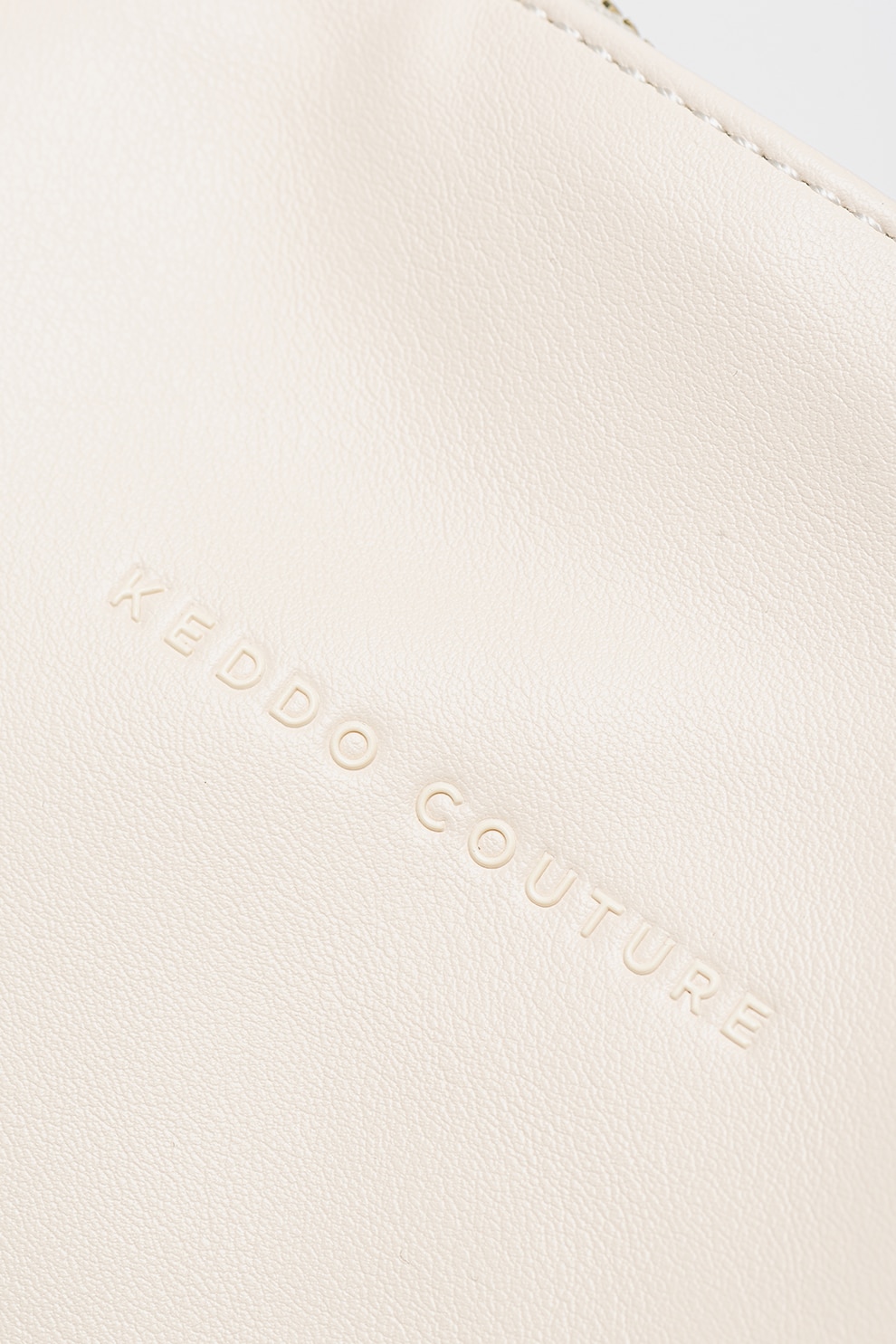 KEDDO, Чанта от еко кожа, Крем - eMAG.bg