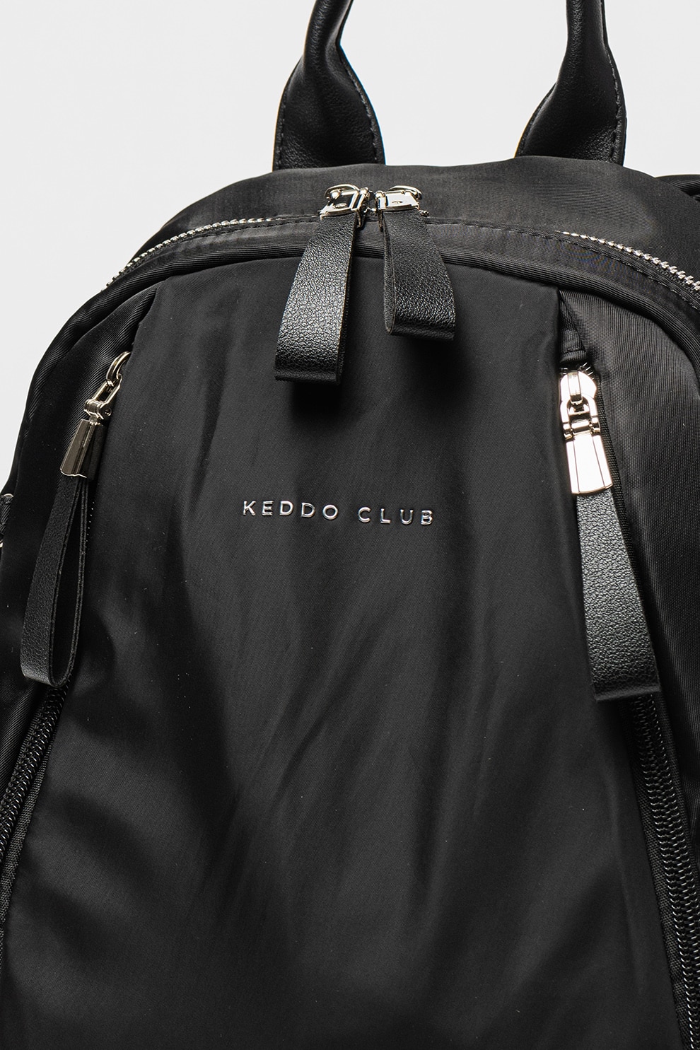KEDDO, Раница с джобове и лого, Черен - eMAG.bg