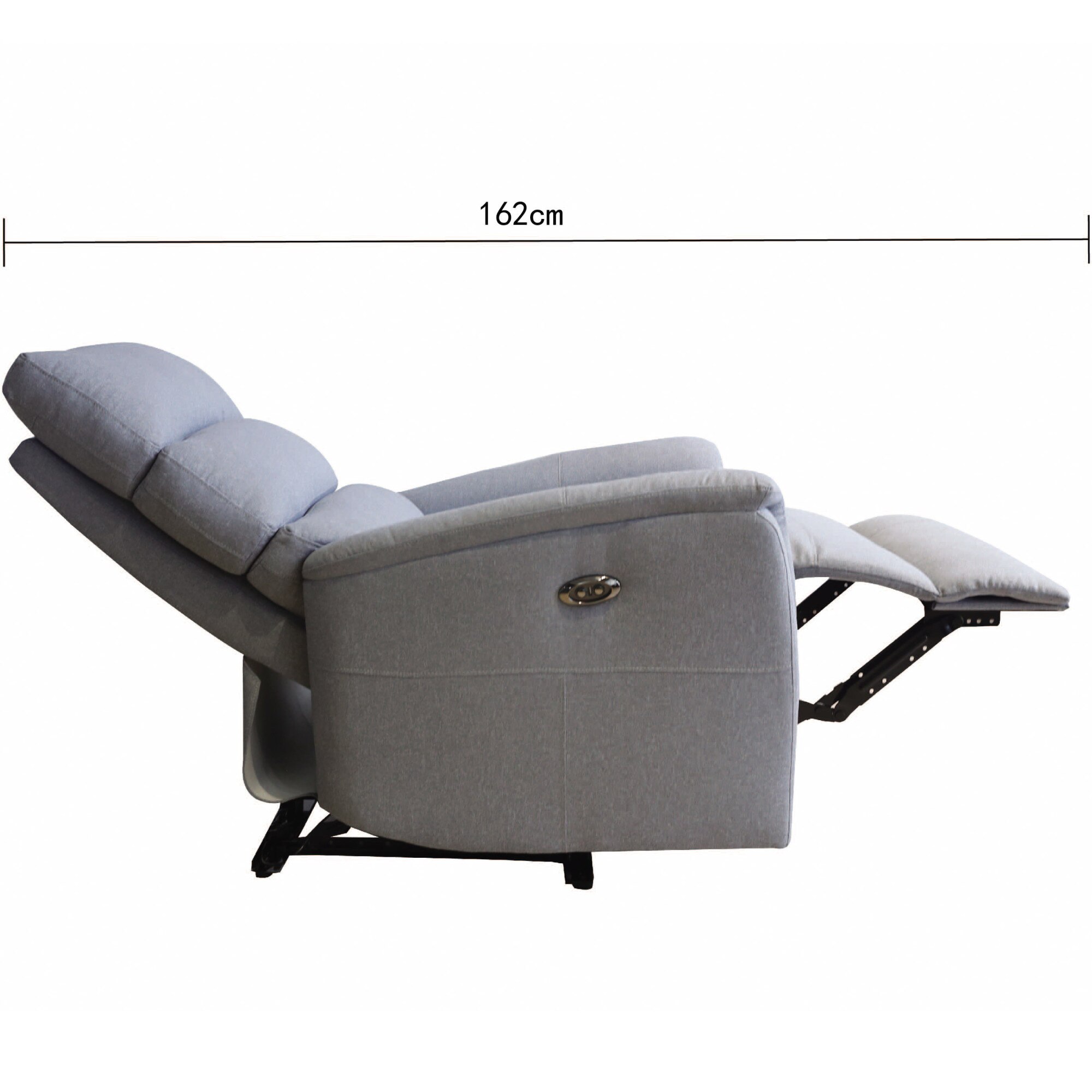 Fotoliu rabatabil / relax electric Kring Hawaii, 81x97x103 cm, culoare ...