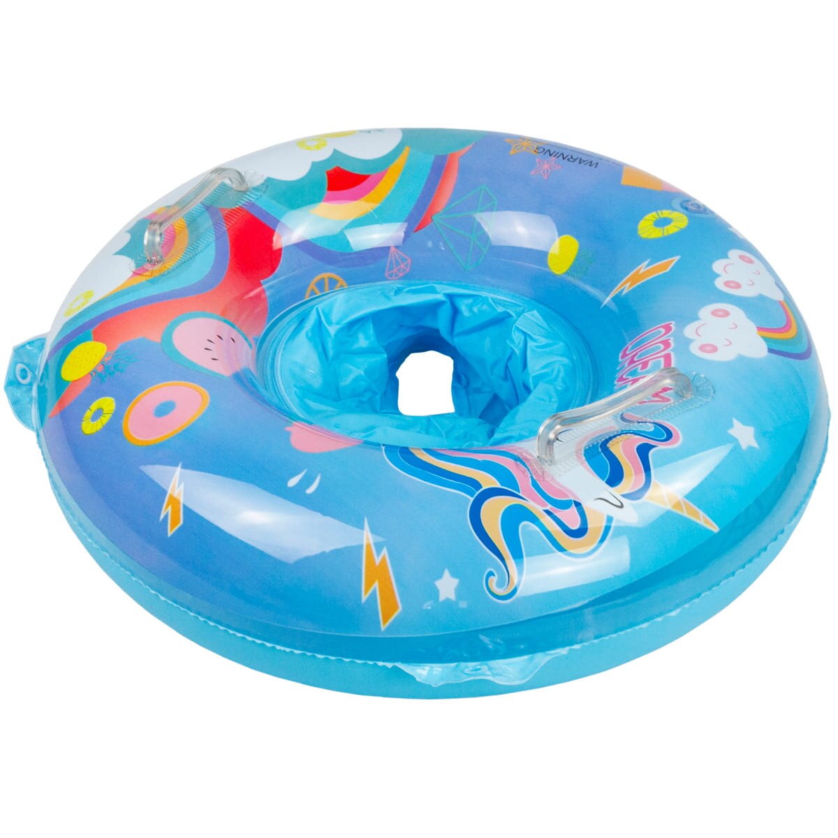 Colac de plaja, ZakupyTV, Plastic, Multicolor, 3+ - eMAG.ro