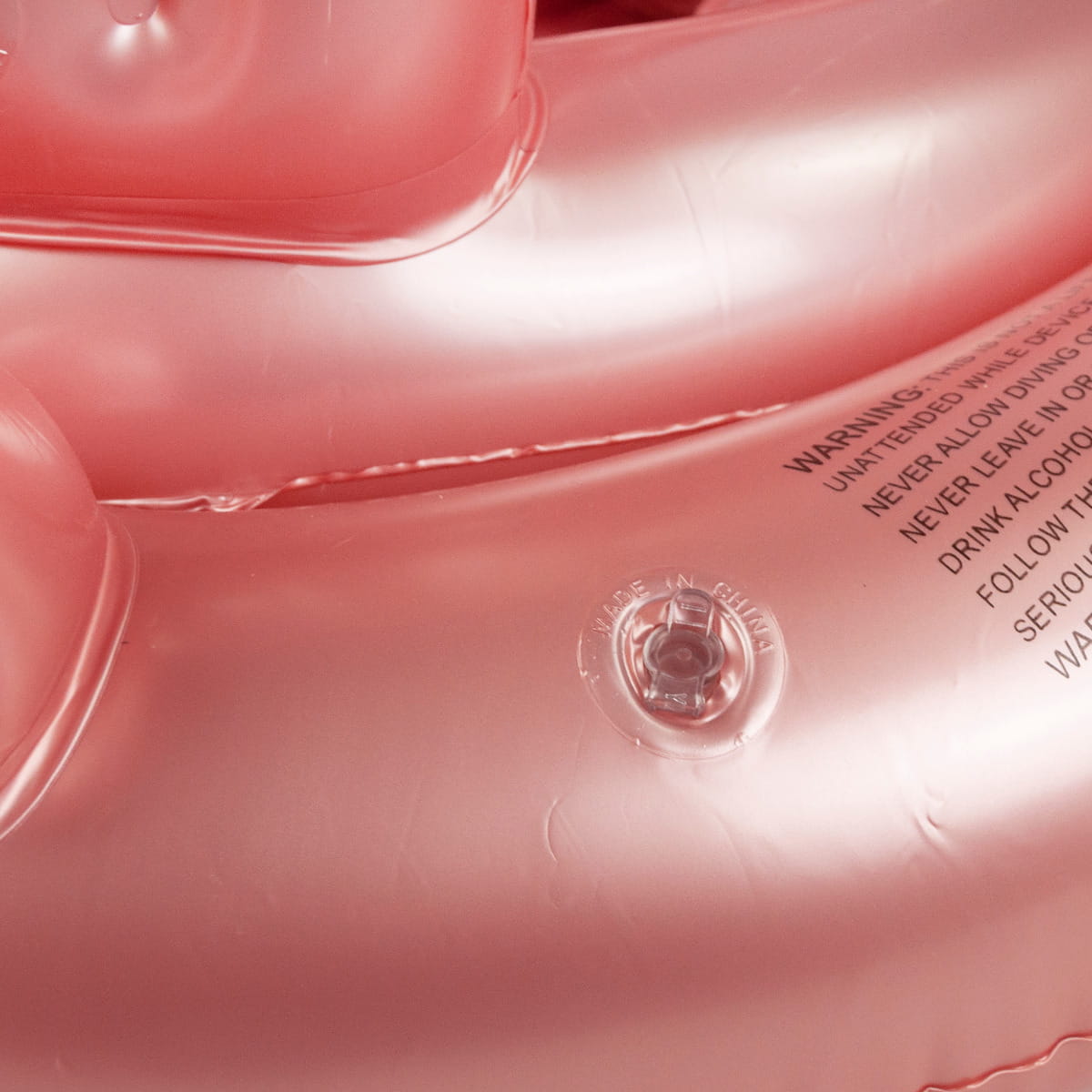 Colac de plaja, ZakupyTV, Plastic, Flamingo, Roz, 7+ - eMAG.ro