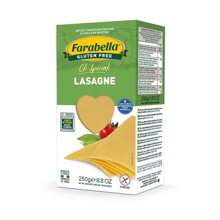Paste Fainoase fara Gluten Lasagna, 250 gr, Vegane, Farabella - eMAG.ro