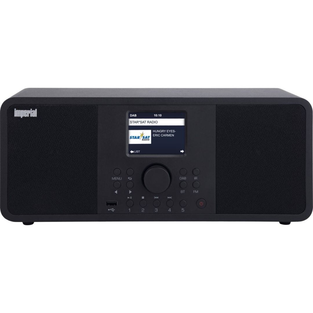 Imperial DABMAN i205 Hybrid Internet Radio Black, 176463, Hi-fi - eMAG.hu