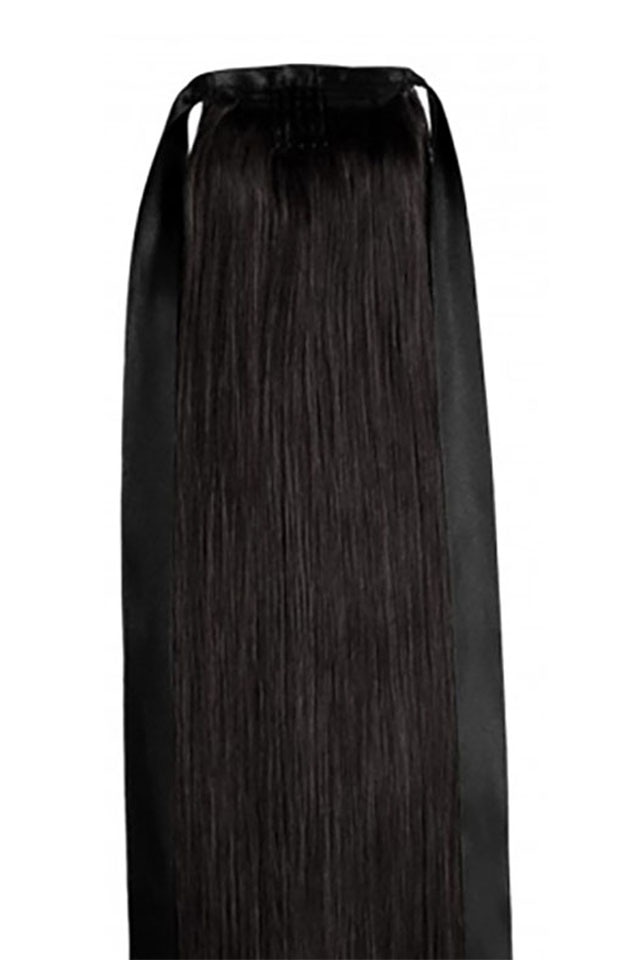 Coada din Par Natural Negru Natural 60 CM - eMAG.ro