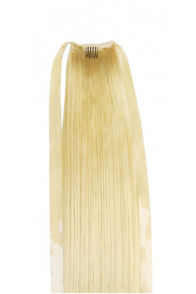 Coada din Par Natural Blond Auriu 50 CM - eMAG.ro