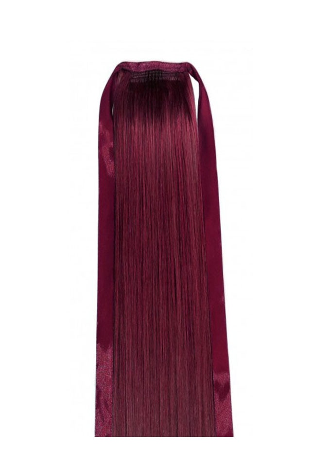 Coada din Par Natural Burgundy 55 CM - eMAG.ro