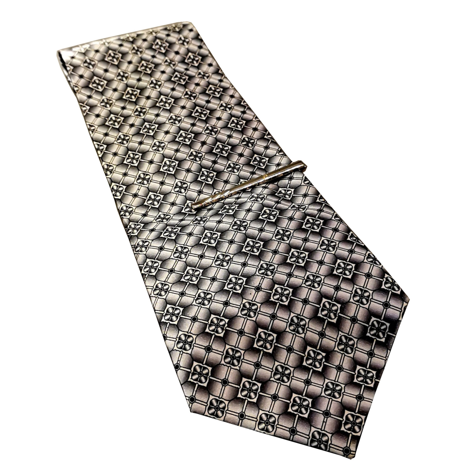 Cravata cu ac, neagra, poliester, 150 cm, Claum, 9-3/8, 10 - eMAG.ro