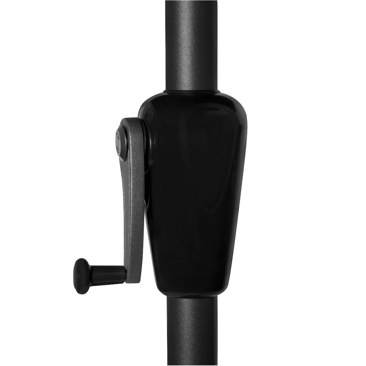 Umbrela de soare premium VONROC, GP513XX, 460X270cm, Negru Antracit ...