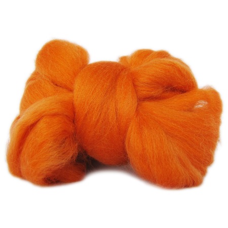 Lana de oaie, 7 cm, Portocaliu, 10g - eMAG.ro