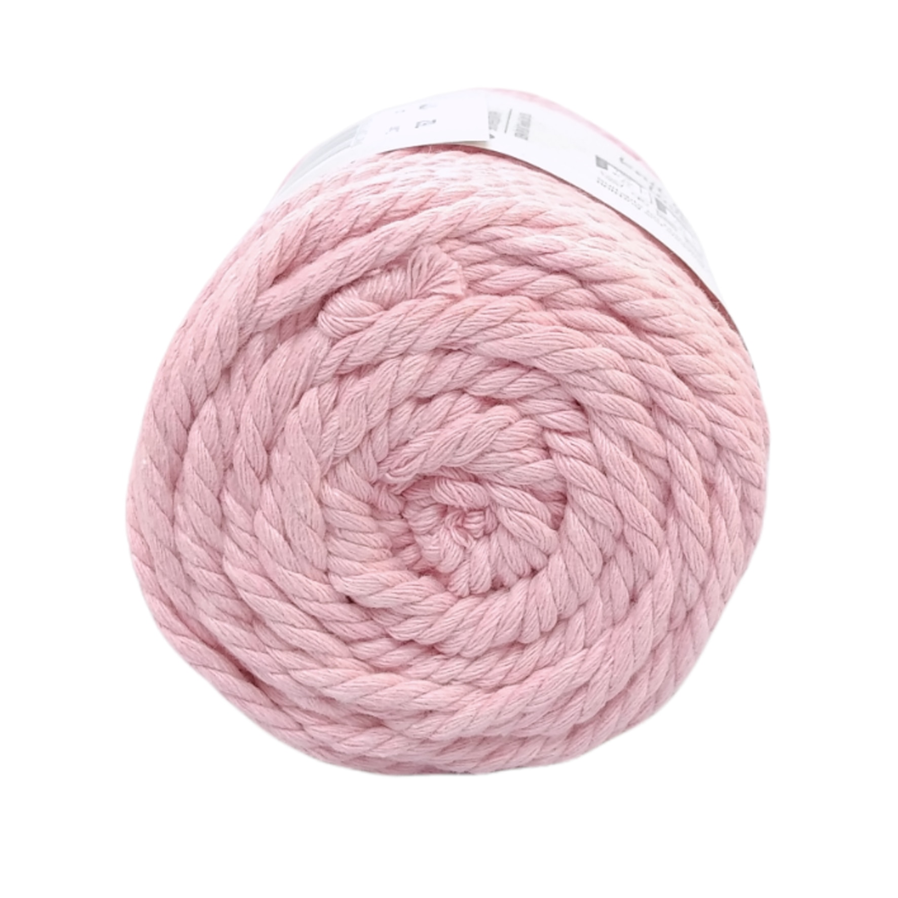 Snur Macrame, Yarnart, Bumbac\Poliester\Viscoza, 63m, Roz, 250g - eMAG.ro