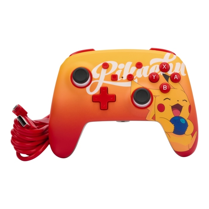Controller cu fir PowerA Enhanced Wired Nintendo Switch Oran Berry ...