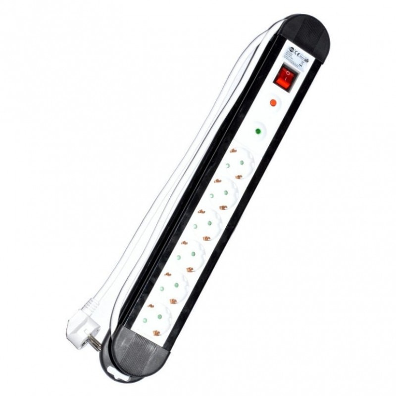 Prelungitor electric 1.5 m 6 prize multiple protectii maxim 3500w - eMAG.ro