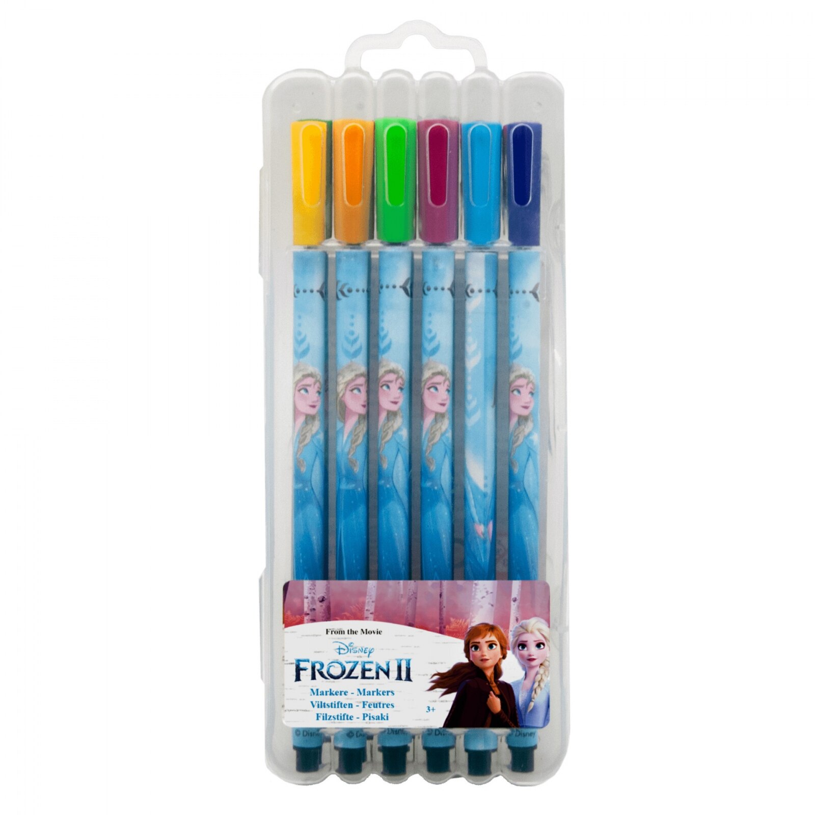 Set 6 carioci colorate, Frozen - eMAG.ro