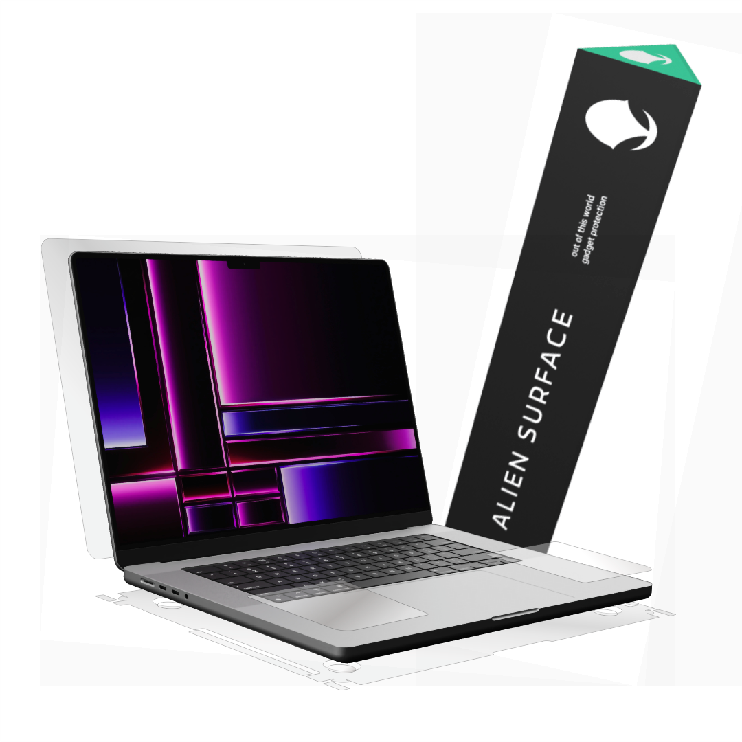 Folie protectie, compatibil cu Apple Macbook Pro M2 14-inch 2023 ...