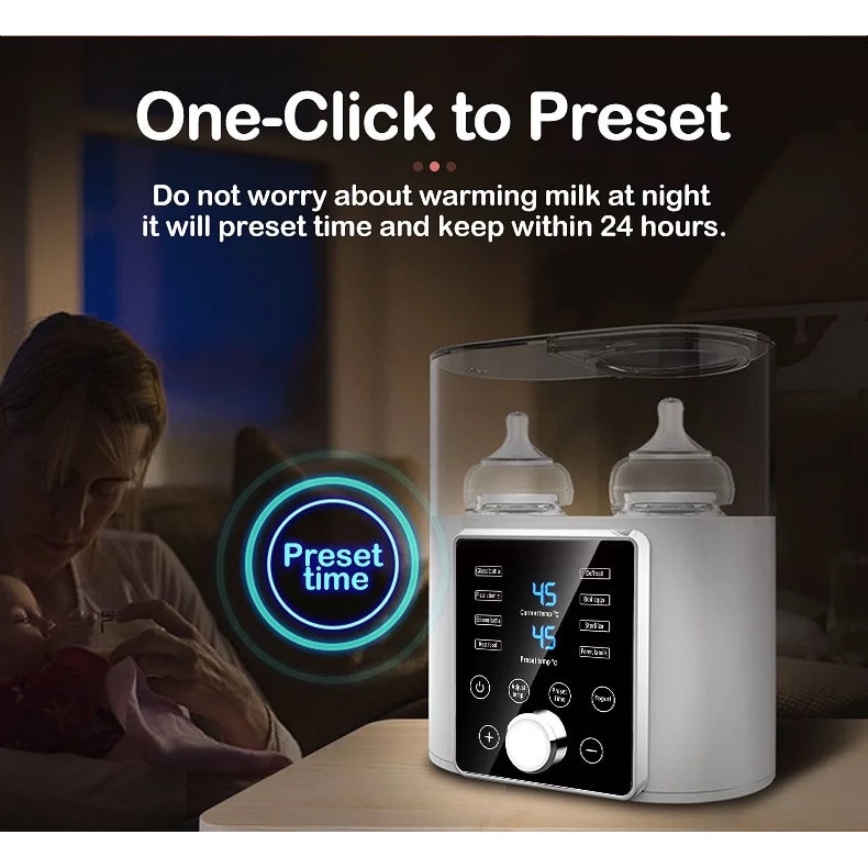 Електрически парен стерилизатор, мултифункционален 6 в 1, Touch Control ...