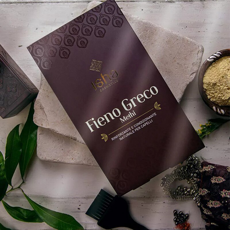 Терапия Isha Hair Treatment, Methi Fenugreek, 100гр - eMAG.bg