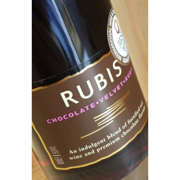Vin Rosu Rubis Chocolate Velvet Ruby Vin Fortifiat 0.5L - eMAG.ro