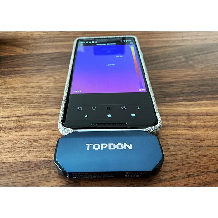 Термокамера, Topdon, TC001, подходяща за смартфон - eMAG.bg
