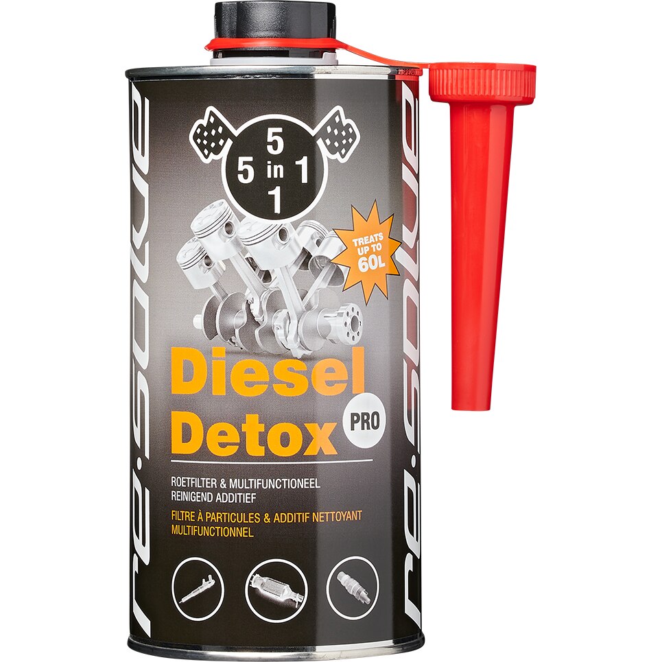 Aditiv de curatare, detoxifiere a sistemului de combustibil diesel ...