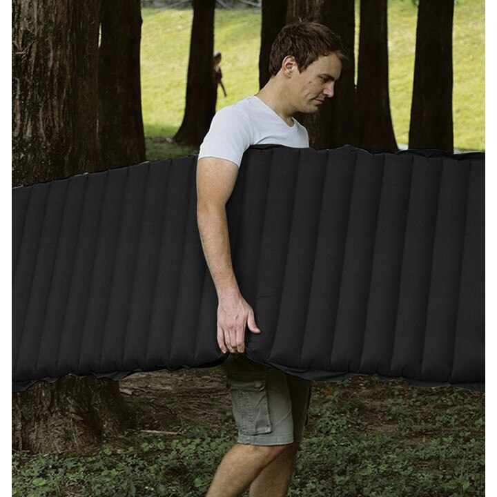 Saltea gonflabila pentru camping, Zola®, pompa incorporata ...