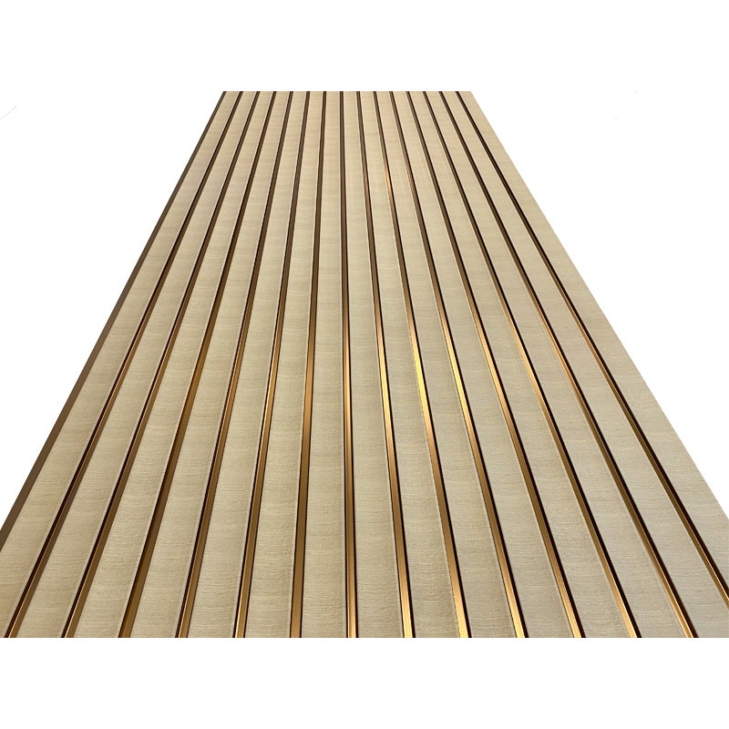 Кекоративен панел Fabric Copper, обшивка от твърд полимер 20x1.2x240 cm ...