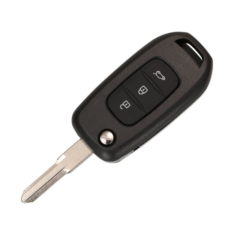 Cheie completa compatibila Renault Captur, Megane 3, Chip Hitag AES 4A ...