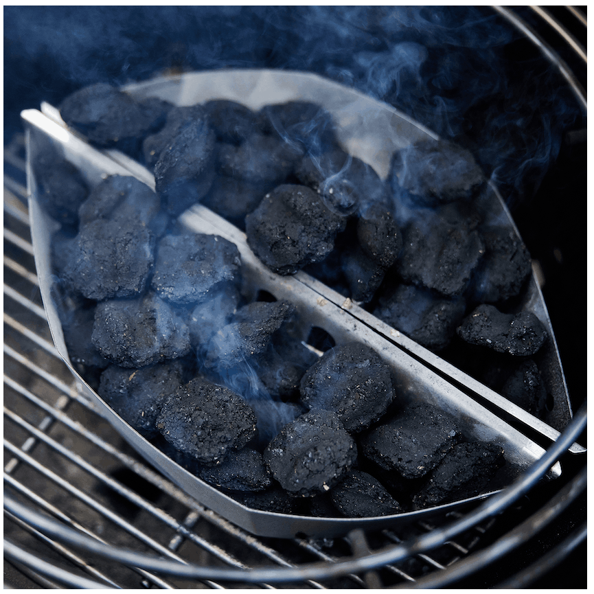 Set 2 cosuri pentru carbuni Weber, 36x9.1x7.9 cm, inox - eMAG.ro