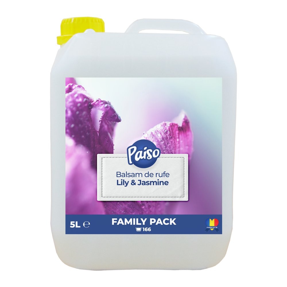 Balsam de rufe Paiso - Lily & Jasmine, 166 spalari, 5L - eMAG.ro