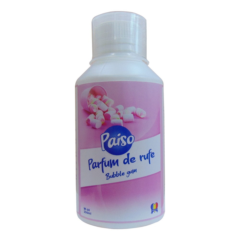 Parfum de rufe Paiso - Bubble Gum, 200ml, 40 utilizari - eMAG.ro
