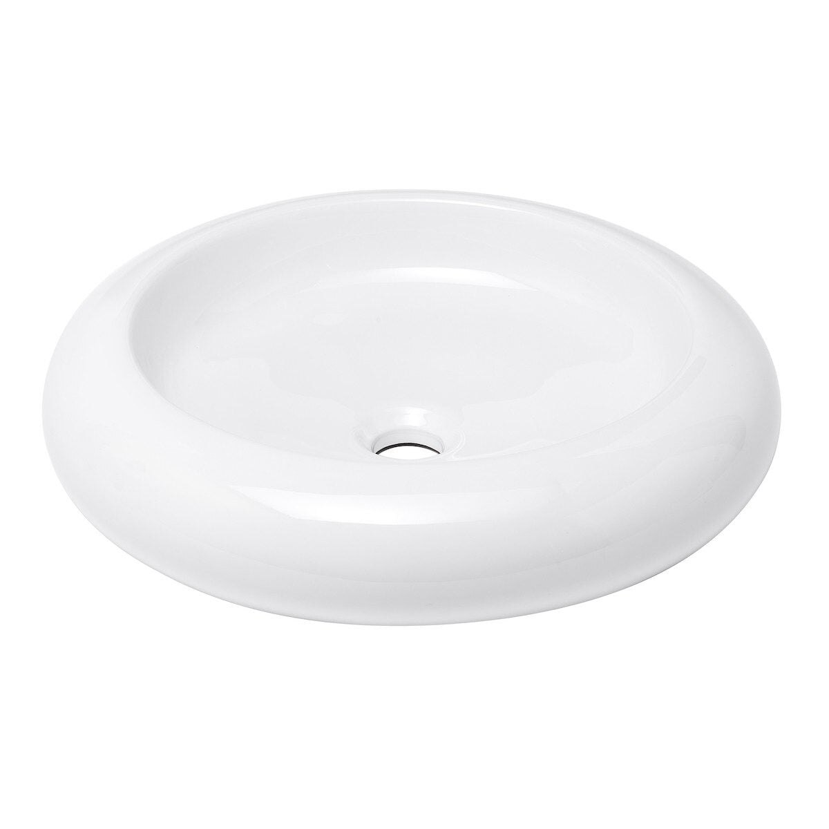 Lavoar pe blat Glacera Vallone 46x46,5 cm fara preaplin VA4646 - eMAG.ro