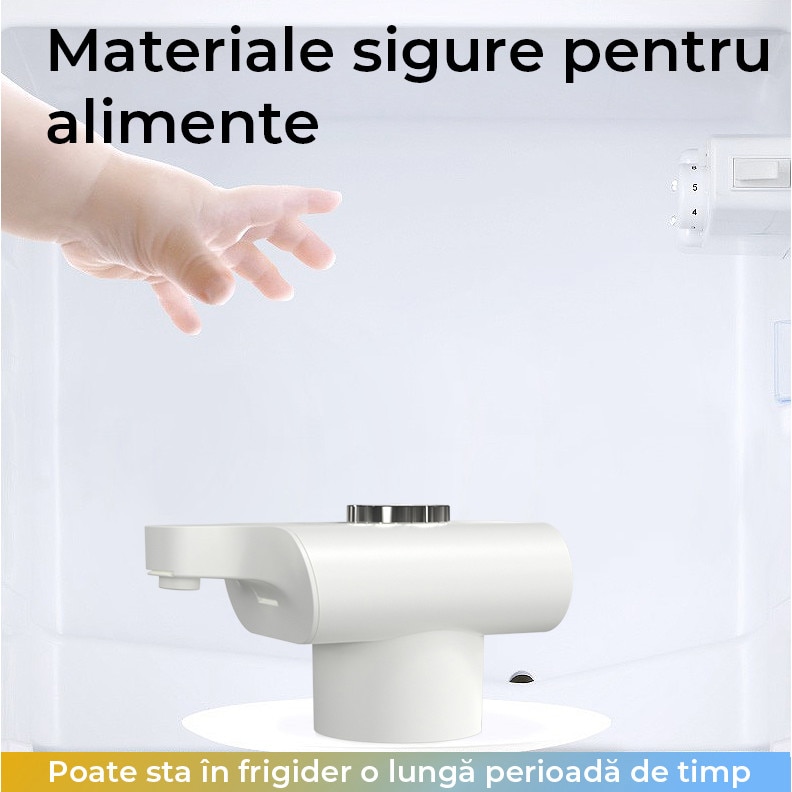 Dispenser Automat de Lapte, Apa sau Suc pentru Sticle, Incarcare USB ...