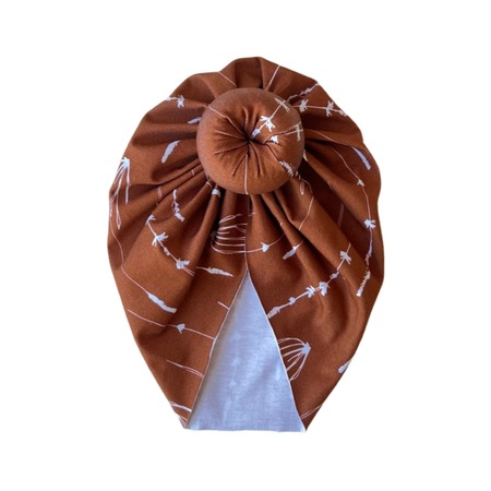 Turban Bebe Maro inchis cu cerc, 1-3 luni - eMAG.ro