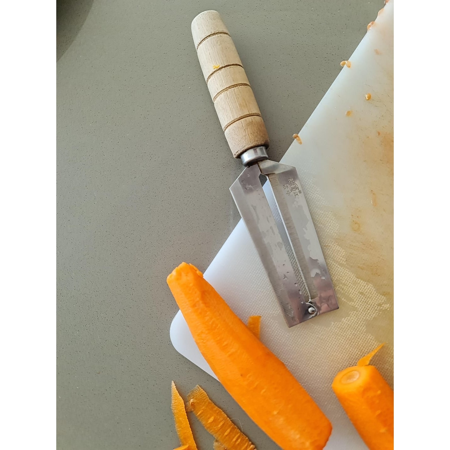 Cutit CSD, mare pentru tocat varza, leguminoase, cu maner din lemn, 34 ...