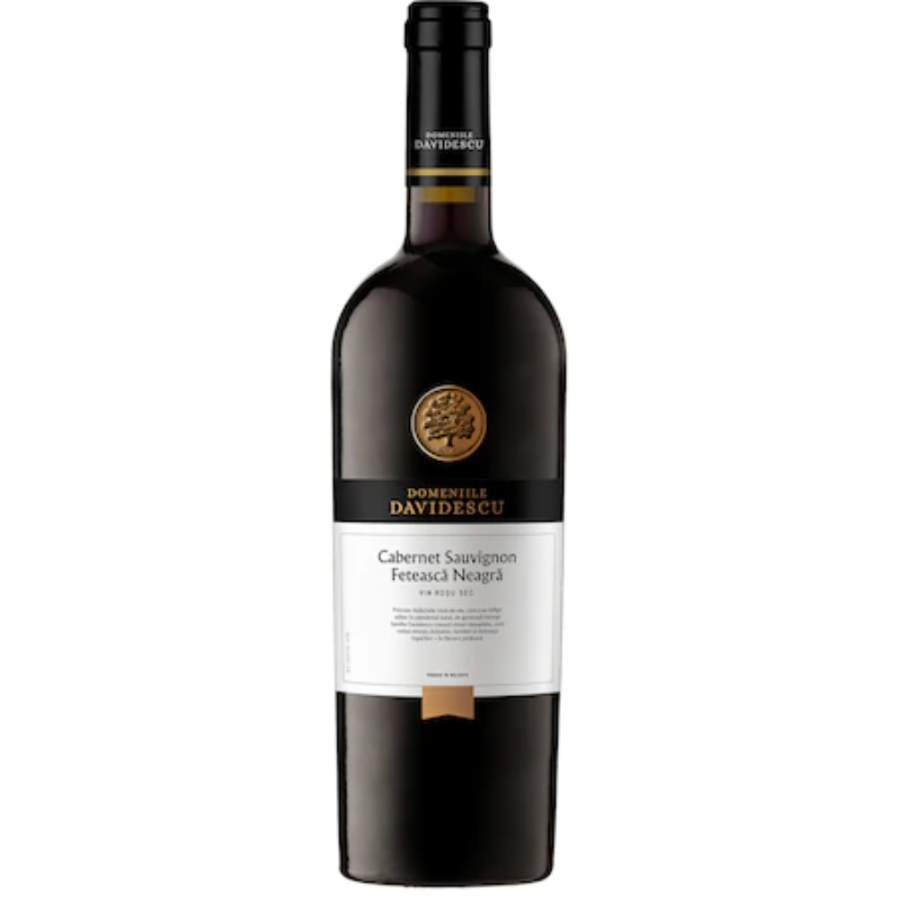Vin Alb Domeniile Davidescu Cabernet Sauvignon Feteasca Neagra 0,75L ...