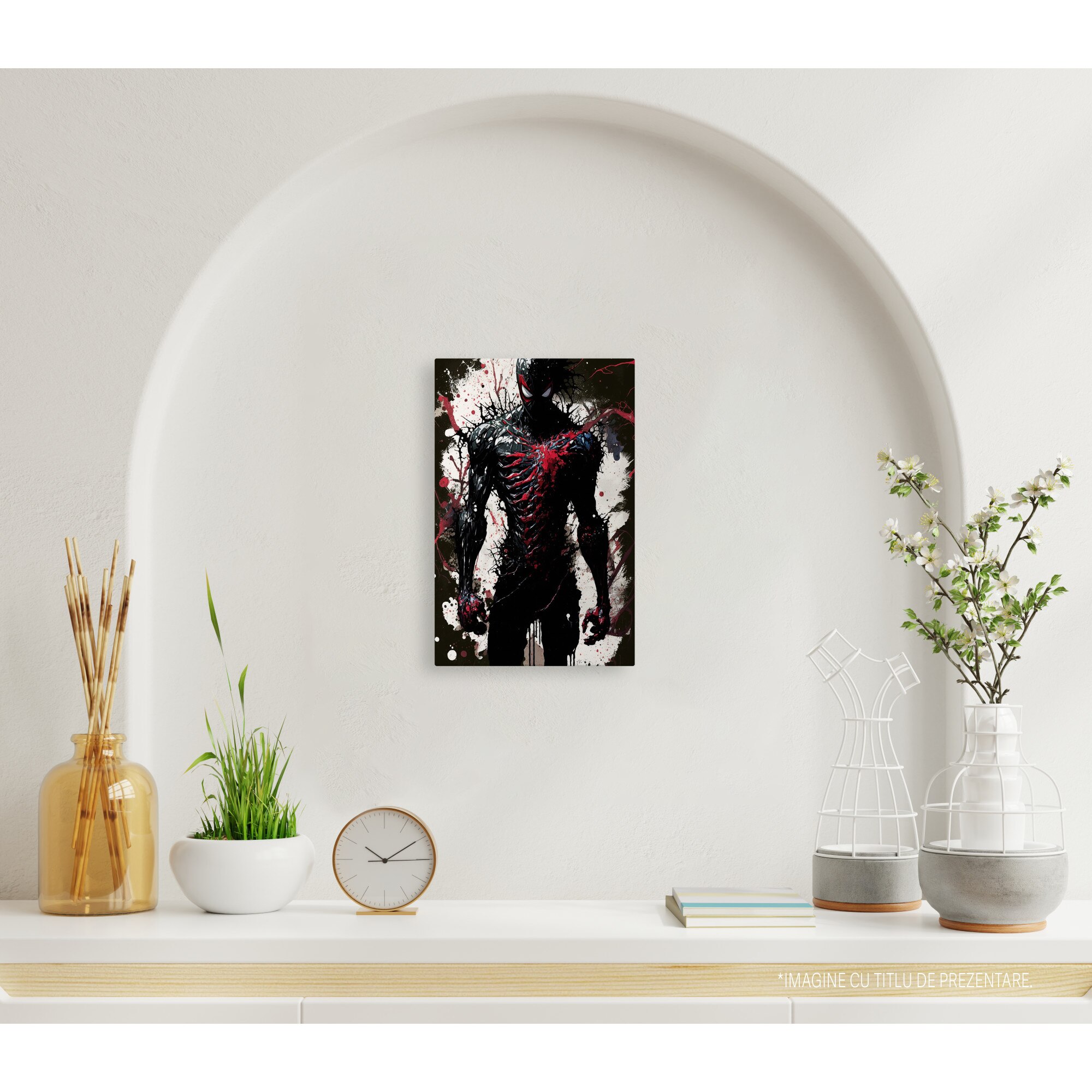 Tablou Canvas Venom Sange, SpiderMan, Super Eroi, Desene Animate ...