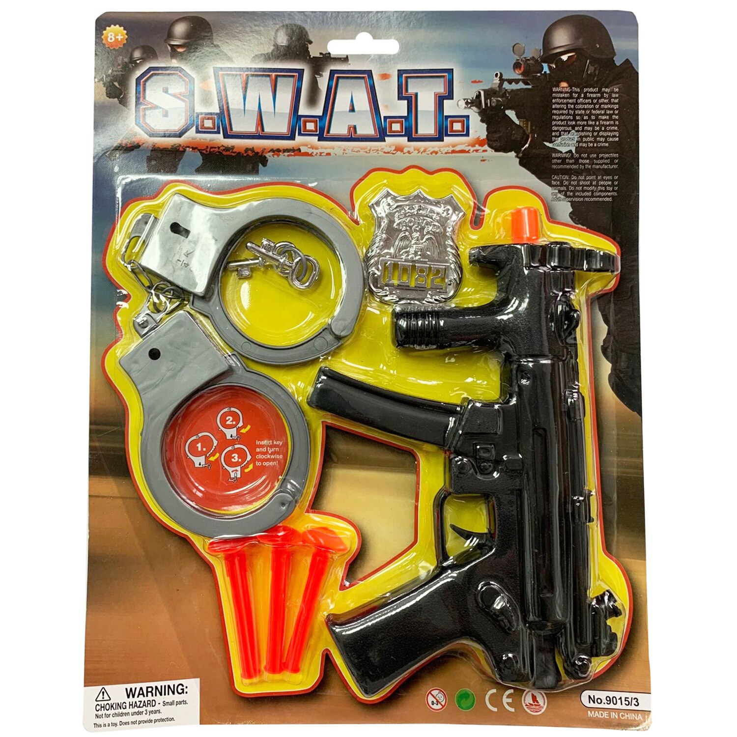 =Set jucarie copii, SWAT, Plastic, Negru/Gri - eMAG.ro