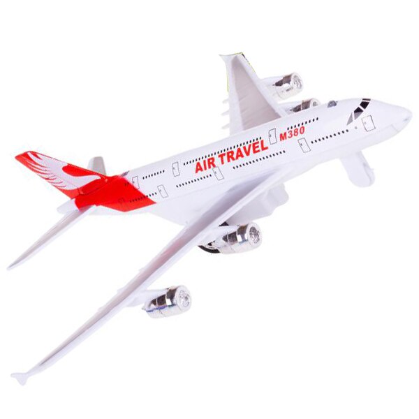 МЕТАЛЕН САМОЛЕТ СЪС ЗВУЧНА ИГРАЧКА ЗА ДЕЦА, 191927557 - eMAG.bg