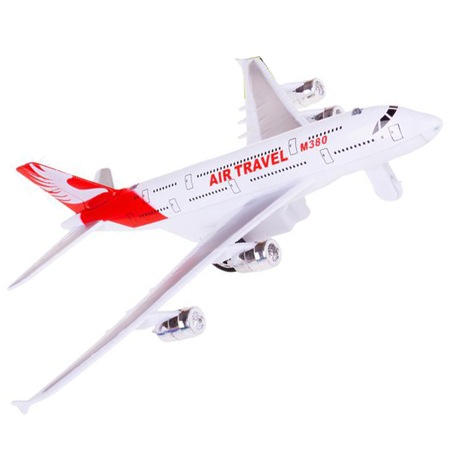 МЕТАЛЕН САМОЛЕТ СЪС ЗВУЧНА ИГРАЧКА ЗА ДЕЦА, 191927557 - eMAG.bg