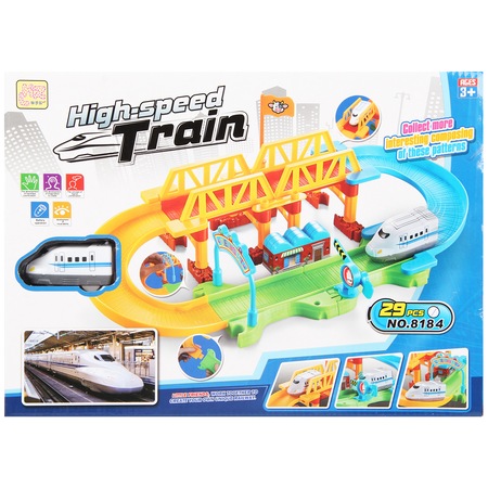 Trenulet pentru copii, Trifox, Multicolor - eMAG.ro